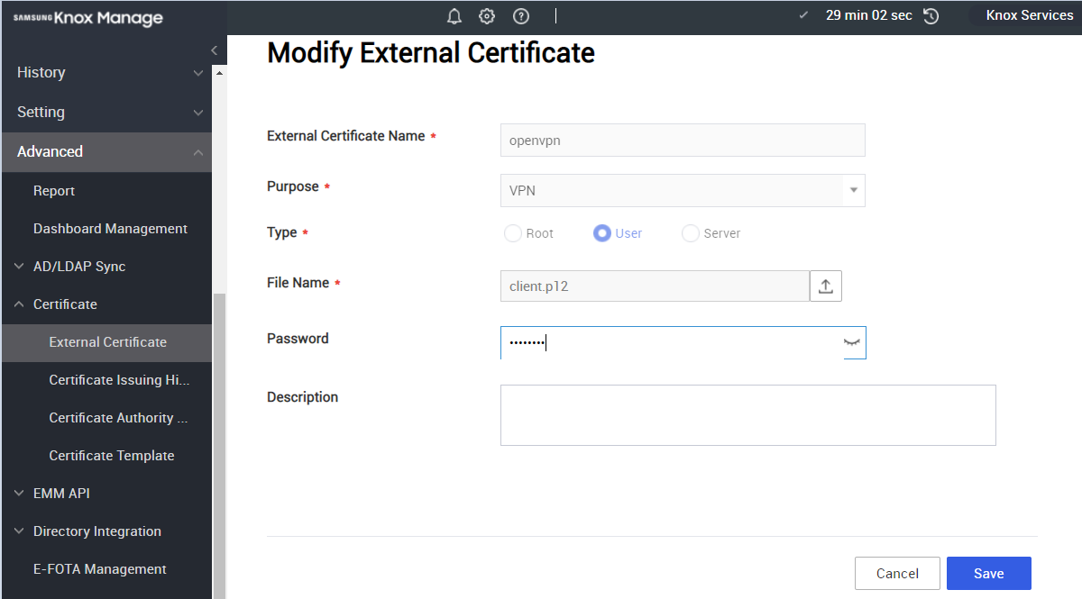How To Configure Android OpenVPN Client With Certificate Authentication