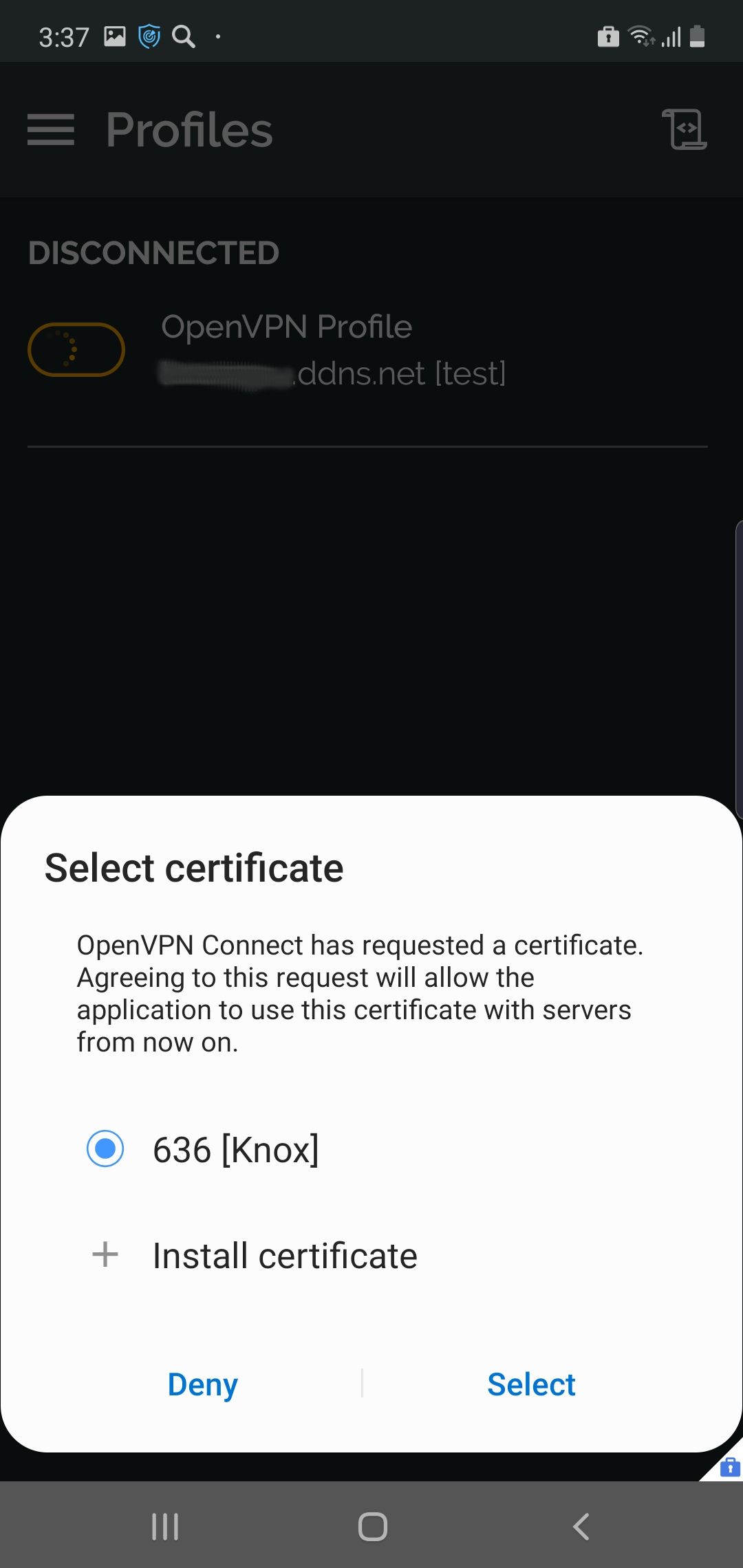 How To Configure Android OpenVPN Client With Certificate Authentication